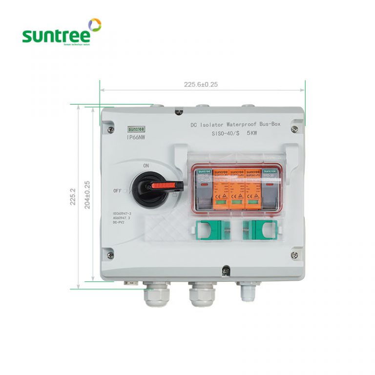 SUNTREE DC isolating switch waterproof bus-box – Petro Mark International